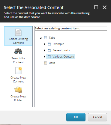 Add Accordion, Carousel, Flip, and Tabs renderings | Sitecore Documentation