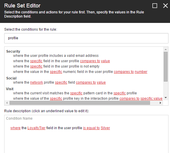 Personalize custom profile properties | Sitecore Documentation Personalize custom profile properties | Sitecore Documentation