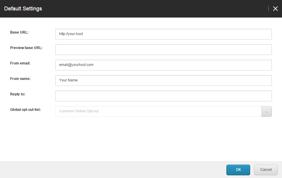The EXM Default Settings Sitecore Documentation the-exm-default-settings-sitecore-documentation