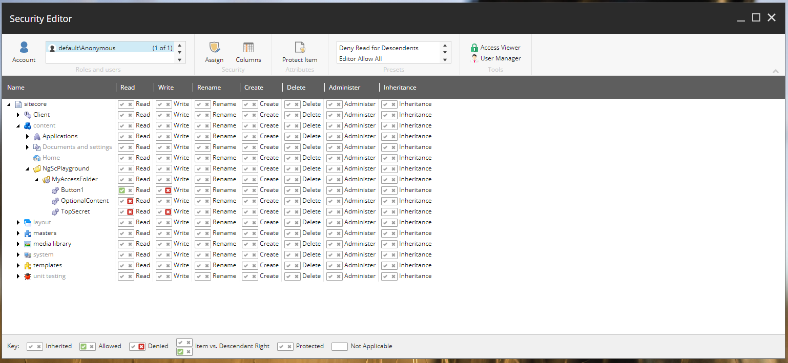 Enable Role Based Authorization In A Speak 3 Application Sitecore Documentation