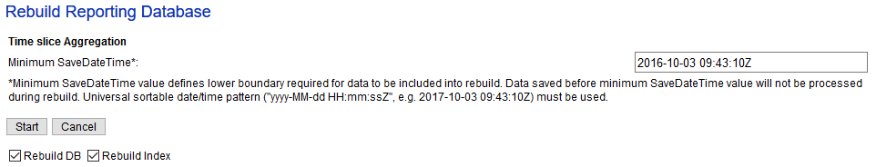 Walkthrough: Rebuilding the reporting database | Sitecore Documentation Walkthrough: Rebuilding the reporting database | Sitecore Documentation