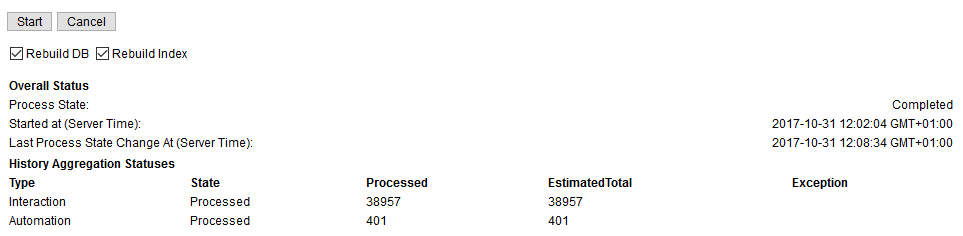 Walkthrough: Rebuilding the reporting database | Sitecore Documentation Walkthrough: Rebuilding the reporting database | Sitecore Documentation
