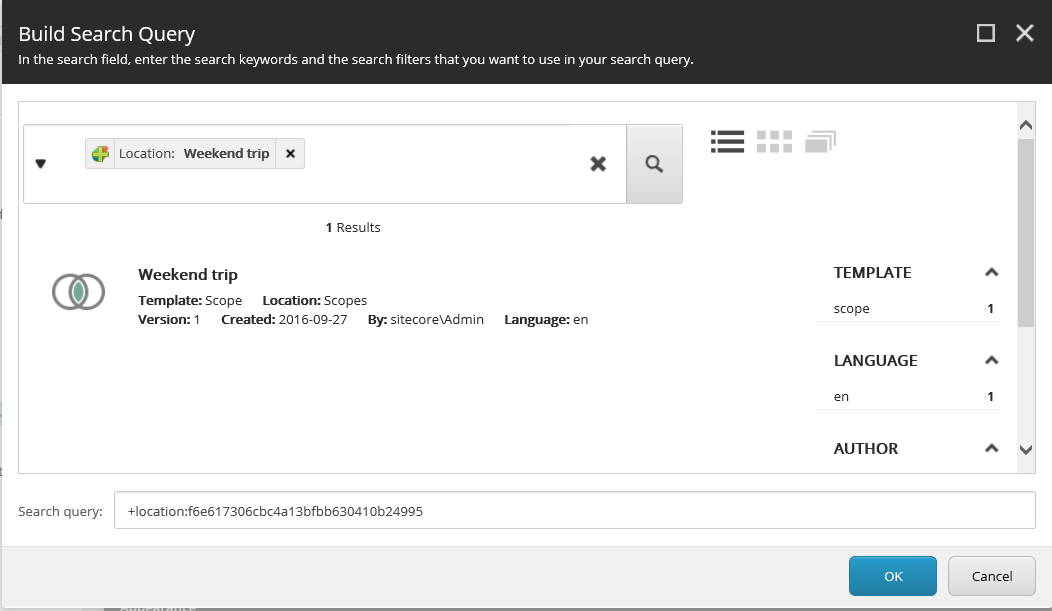 Extend search | Sitecore Documentation