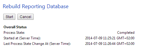 Walkthrough: Rebuilding the reporting database | Sitecore Documentation