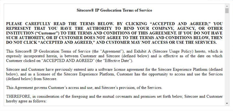 Setting Up Sitecore Ip Geolocation Sitecore Documentation 1504