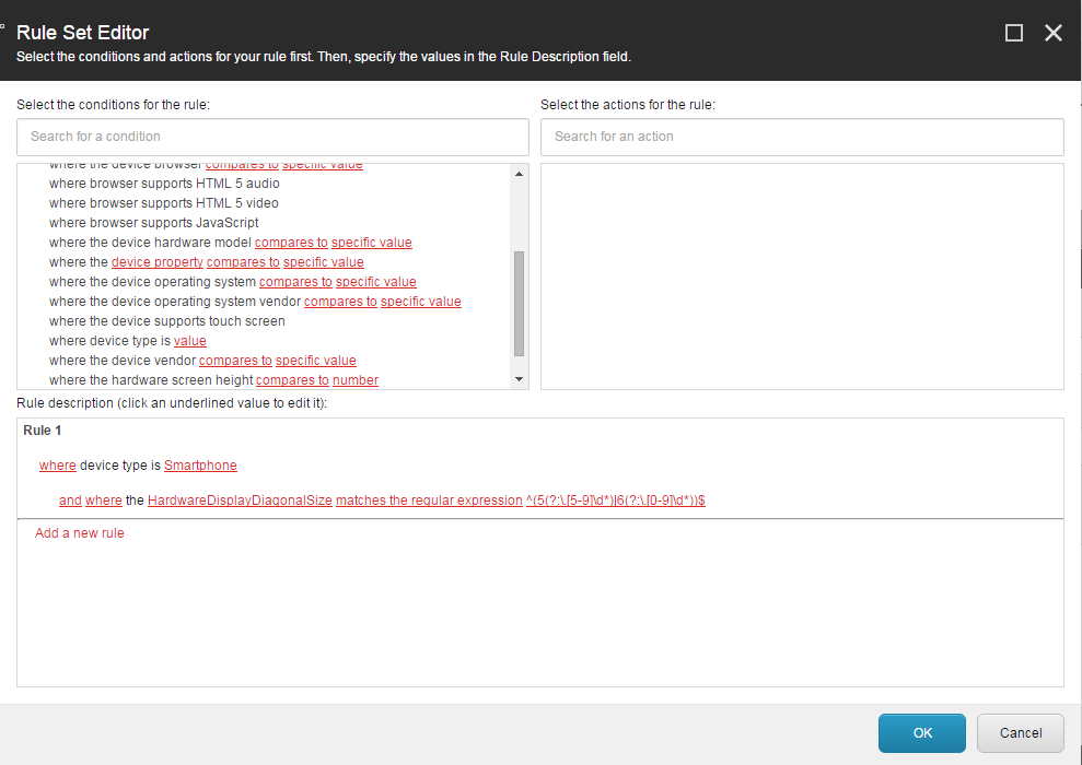 Set up a device layout | Sitecore Documentation