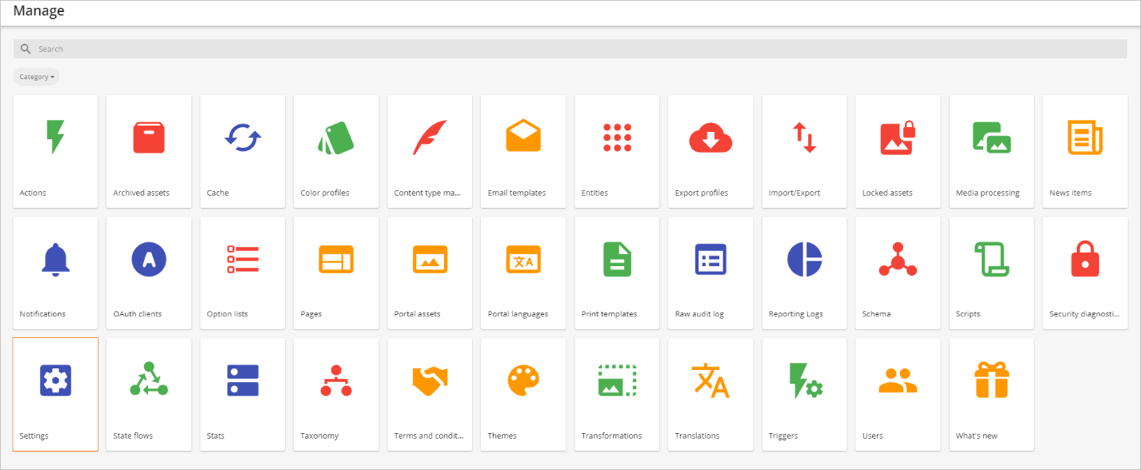 Configure redirection settings for DAM | Sitecore Documentation Configure redirection settings for DAM | Sitecore Documentation