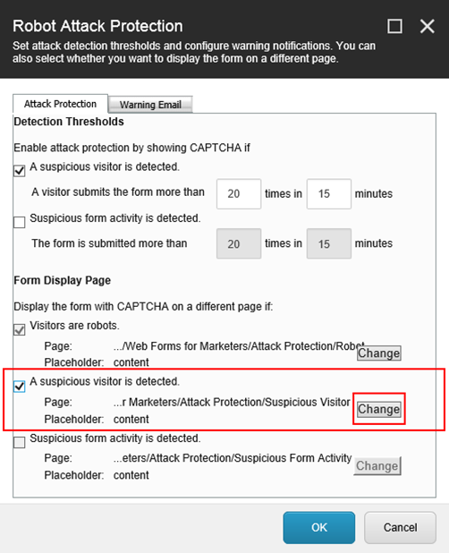 Display a CAPTCHA field | Sitecore Documentation