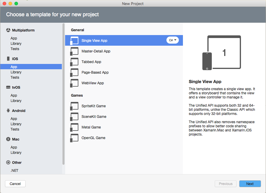 Building an iOS application using the Universal Tracker SDK in Visual Studio for Mac (Xamarin ...