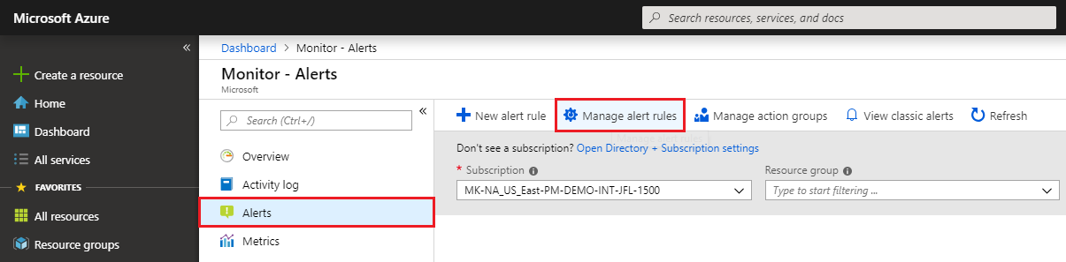 Deploy an existing Sitecore instance on Azure with Azure Monitoring and Alerts Basic | Sitecore ...
