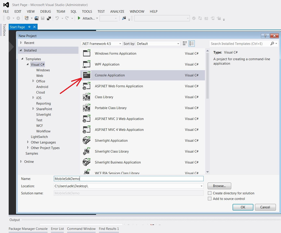 Installing the Universal Tracker SDK using NuGet and MS Visual Studio | Sitecore Documentation