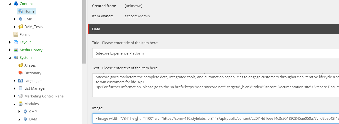 Configure the Image tag attribute mapping in Sitecore | Sitecore Documentation