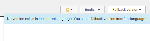 Language fallback | Sitecore Documentation