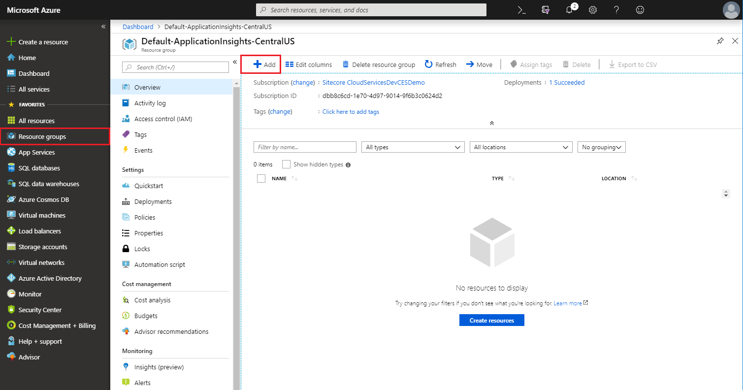 Deploy An Existing Sitecore Instance On Azure With Azure Monitoring And