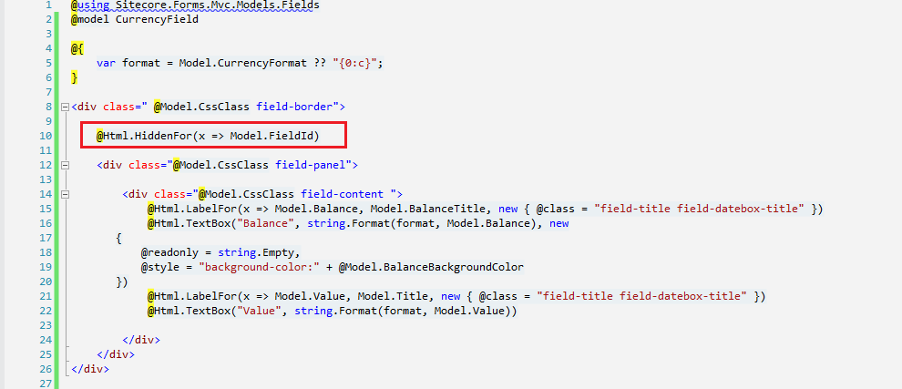 Create A Custom Field Type Sitecore Documentation